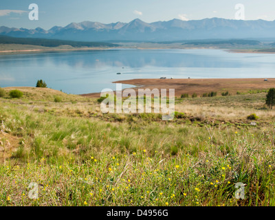 The Taylor Park Reservoir is a body of water created by the Taylor Park ...