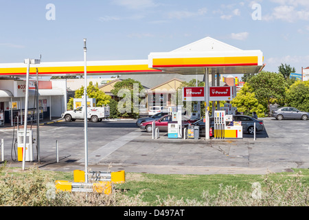 Coles branded Shell petrol station at Sunbury, Victoria, Australia ...