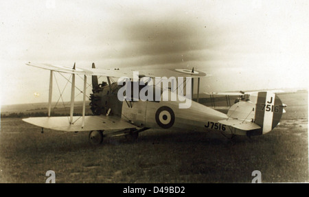 The Hawker Woodcock was a British biplane fighter aircraft, used by the ...