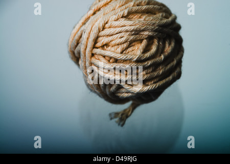 This is an image of a small ball of string Stock Photo - Alamy