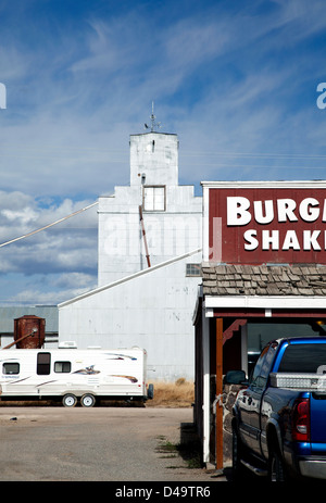 Downtown Fairfield, Idaho Stock Photo - Alamy