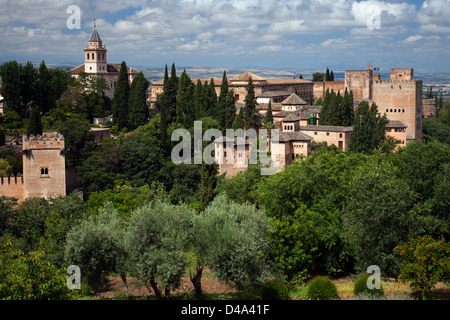 Calat Alhambra, is a palace and fortress complex located in Granada ...