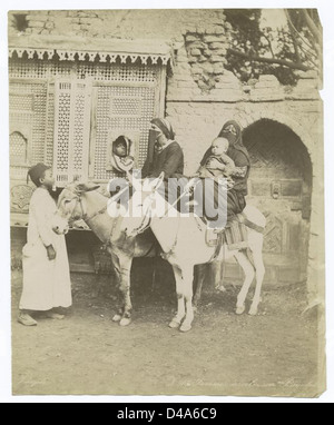 Vintage 19th century photograph: Egypt c.1880's - view of the Citadel ...