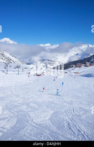 Les Arcs - Savoie - France Stock Photo - Alamy