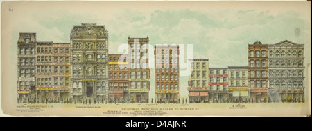 Photograph of buildings along Howard Street in Baltimore, Maryland ...