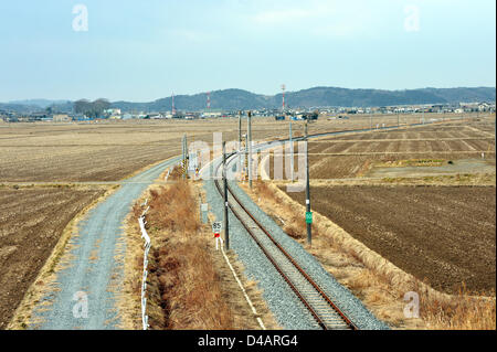 Matsushima and Senseki Line Stock Photo - Alamy