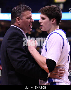 ST. LOUIS, MO - MARCH 10: Indiana State guard Jayson Kent (20) dunks ...