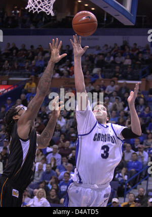 Wichita State forward Carl Hall pulls down a rebound during the first ...