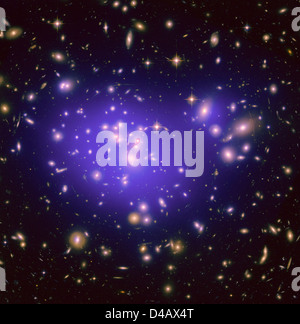 Galaxy Cluster Abell 1689 Stock Photo - Alamy