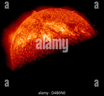 The Solar Dynamics Observatory (SDO) captured stunning imagery of a ...