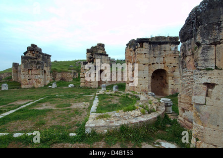 Hierapolis - Turkey, ancient city, the church with pillars (6th Stock ...