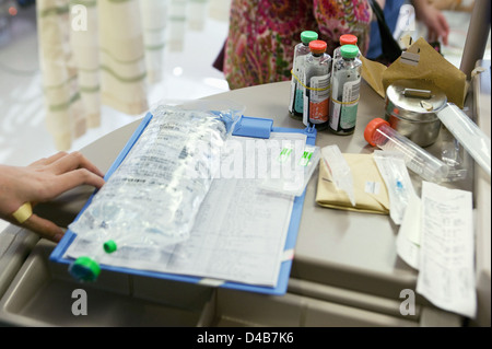 Sodium lactate, also known as Hartmann's solution, is prepared for ...