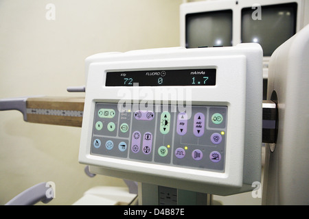 X-ray machine control panel Stock Photo - Alamy