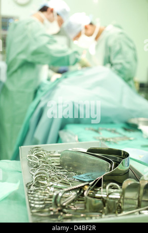 Open Gastrostomy surgery in surgeon creates artificial external opening ...