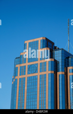 Modern Stone and Glass Office Building Stock Photo - Alamy