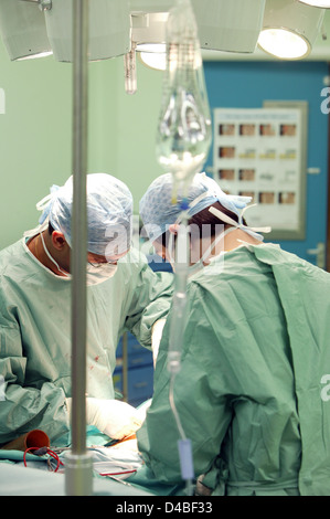 Open Gastrostomy surgery in surgeon creates artificial external opening ...