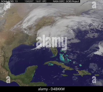 Two Systems Become One Big Blizzard (8458021243 Stock Photo - Alamy