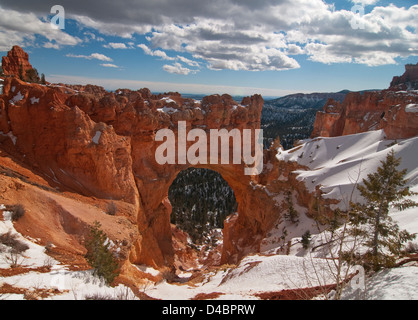 Hoodoo natural rock formation and amphitheaters seen from the Rainbow ...