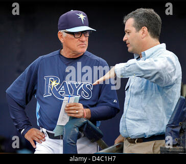 Tampa Bay Rays owner Stuart Sternberg before a baseball game against ...