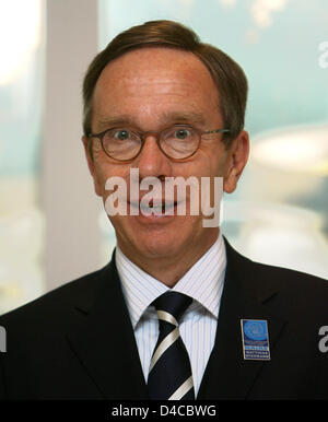 Matthias Wissmann, president of German Association of the Automotive ...