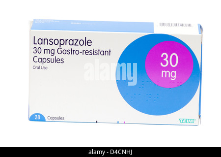 Packet Of Lansoprazole Capsules Stock Photo - Alamy