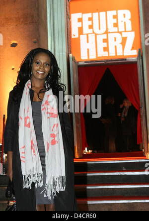 Screenplay author and singer Senait Mehari (L) and her partner Boris ...