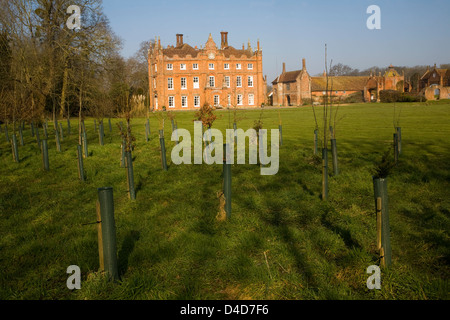 Grade 1 Cockfield Hall, Yoxford, Suffolk, England Stock Photo - Alamy