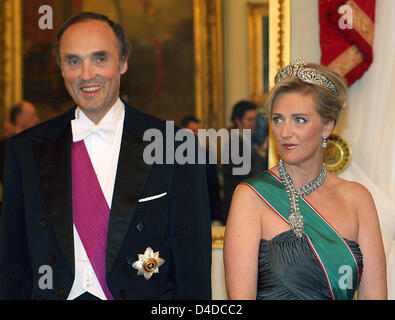 Princess Astrid of Belgium pictured during the military and civilian ...