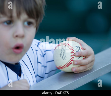 Baseball fan waiting for an autograph Stock Photo - Alamy