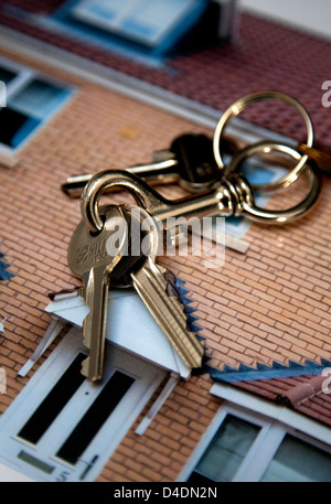 Set of house keys, London Stock Photo - Alamy