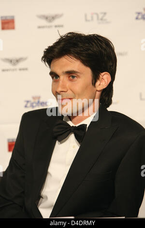 British actor Ben Silverstone pictured at the press conference after ...