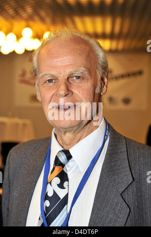 Former Latvian javelin athlete Janis Lusis portrayed during the ...