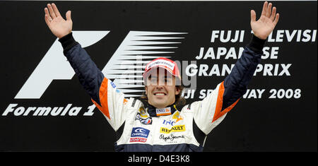 Fernando Alonso Renault OCTOBER 12 2008 Formula One Fernando Alonso of ...