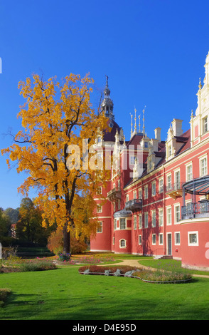 Bad Muskau Palace, Bad Muskau palace 01 Stock Photo - Alamy