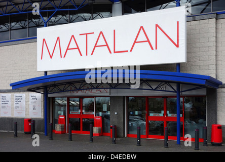 Matalan store entrance Stock Photo - Alamy