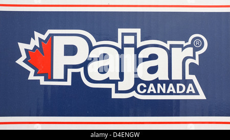 A logo for Canadian company Pajar. The company specializes in winter ...