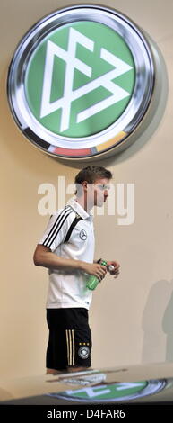 Germany's Per Mertesacker during a press conference of the German ...
