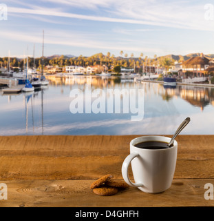Coffee on the table Stock Photo - Alamy
