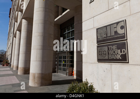 The World Bank, IFC building plaque - Washington, DC USA Stock Photo ...