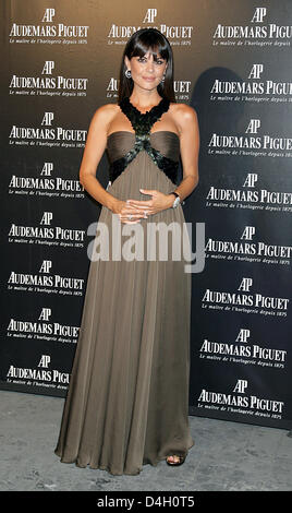 Spanish tv-presenter and model Maria Jose Suarez poses during a gala ...