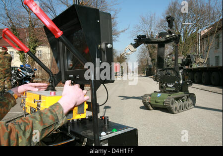 The telerob Explosive Ordnance Disposal and Observation Robot ('tEODor ...