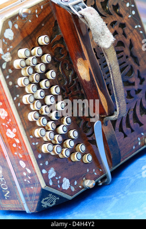 Bandoneon, Traditional Tango Musical Instrument Stock Photo - Alamy