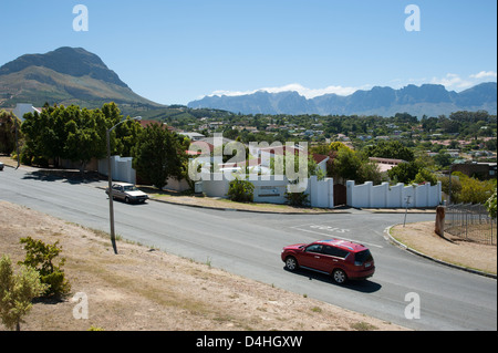Somerset West a residential area in the Western Cape South Africa Seen ...