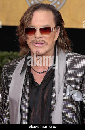 Mickey Rourke 15th Annual Screen Actors Guild Awards held at the Shrine ...