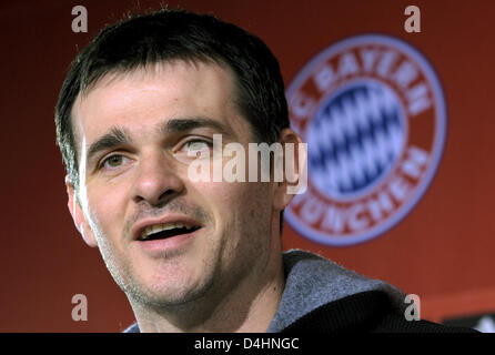 French international soccer player Willy Sagnol of German Bundesliga ...
