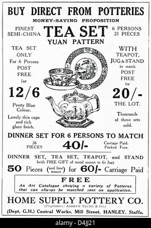 Original 1920s period vintage advertisement print from English magazine ...