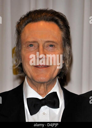 US actor Christopher Walken poses during a photocall at the Marrakesh ...