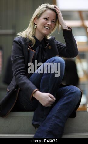 Stephanie Baroness of Guttenberg, the wife of the German Economic ...