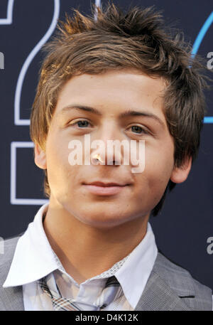 US actor Chancellor Miller arrives for the world premiere of his film ...