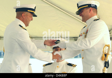 CGC Sturgeon Bay change of command Stock Photo - Alamy